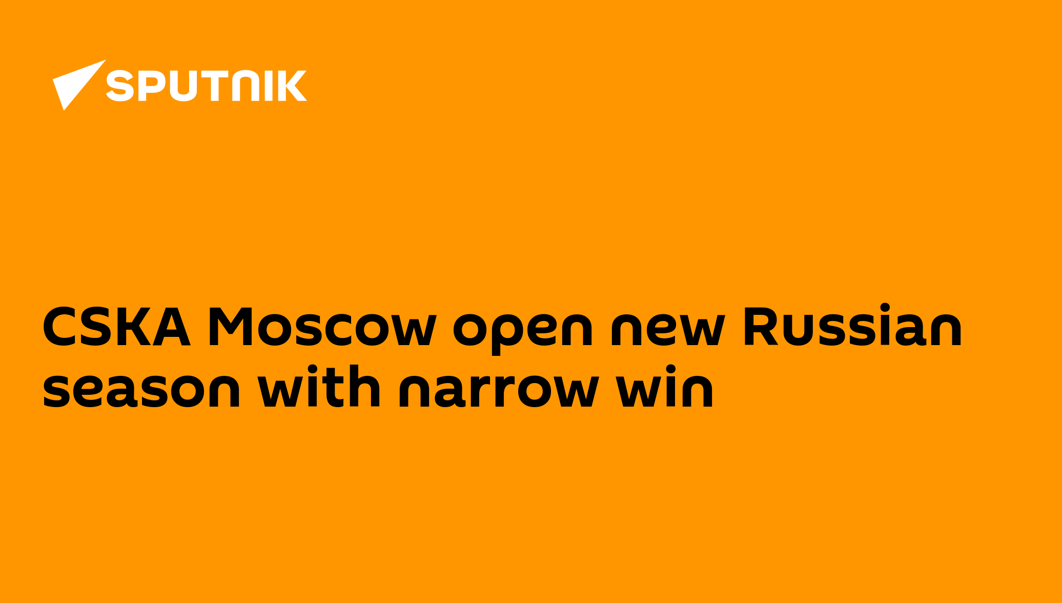 CSKA Moscow open new Russian season with narrow win - 13.03.2010 ...