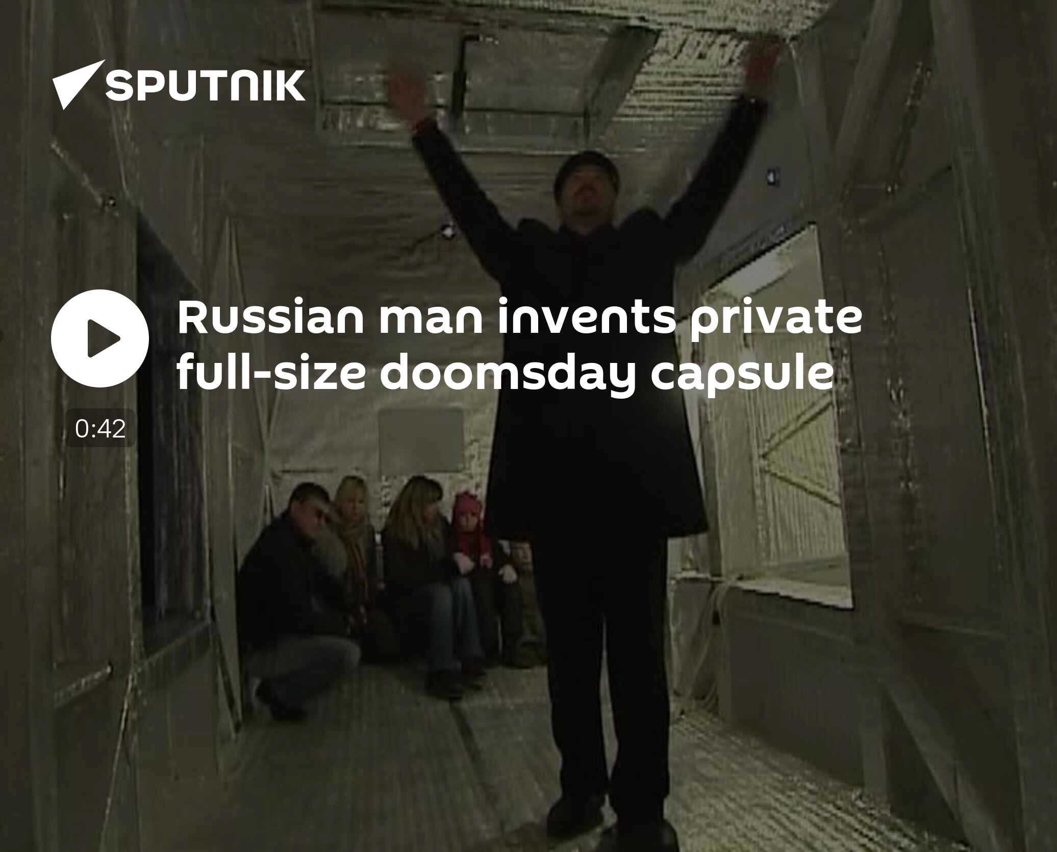 Russian man invents private full-size doomsday capsule - 29.12.2010 ...