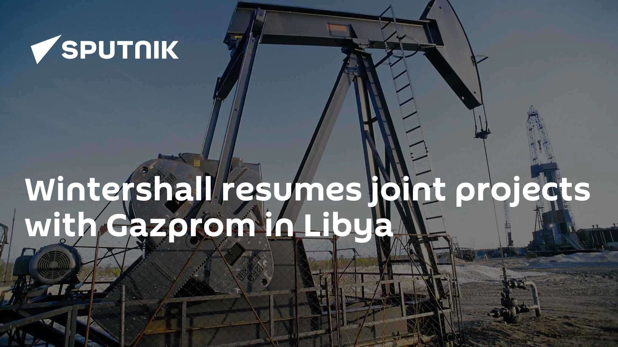 Wintershall resumes joint projects with Gazprom in Libya - 18.10.2011 ...