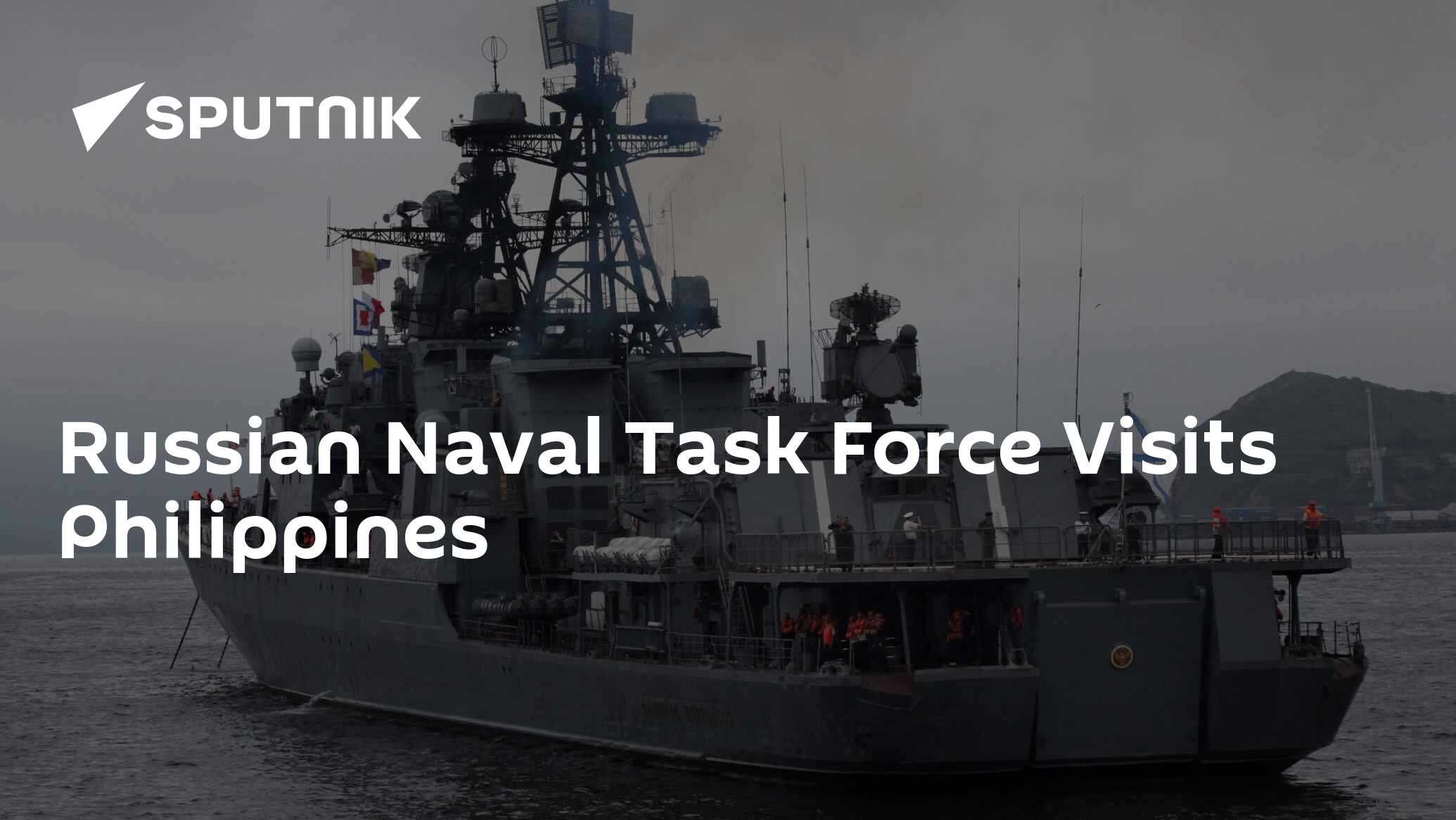 Russian Naval Task Force Visits Philippines - 30.01.2012, Sputnik ...