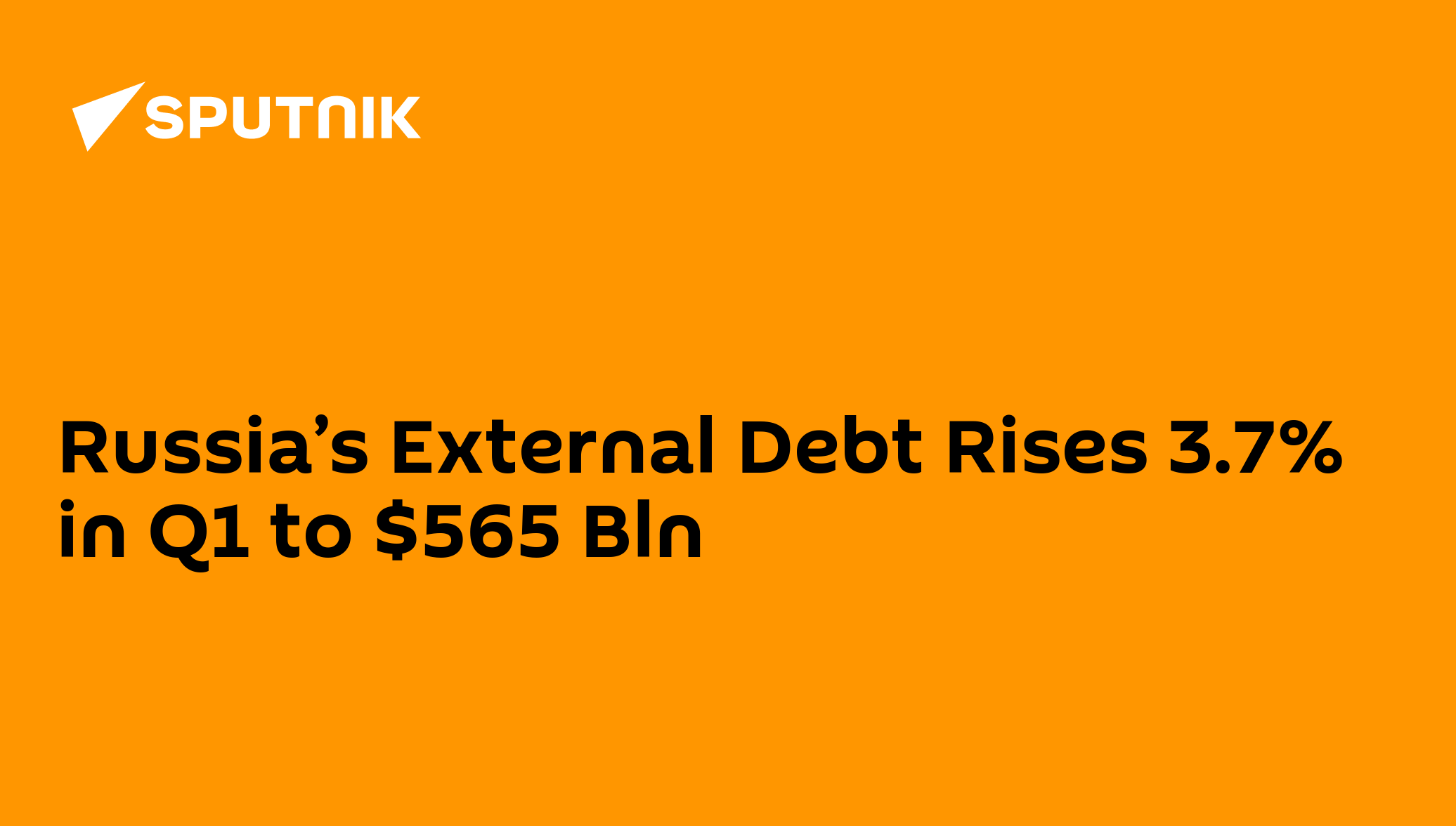 Russia’s External Debt Rises 3.7% in Q1 to $565 Bln - 04.04.2012 ...