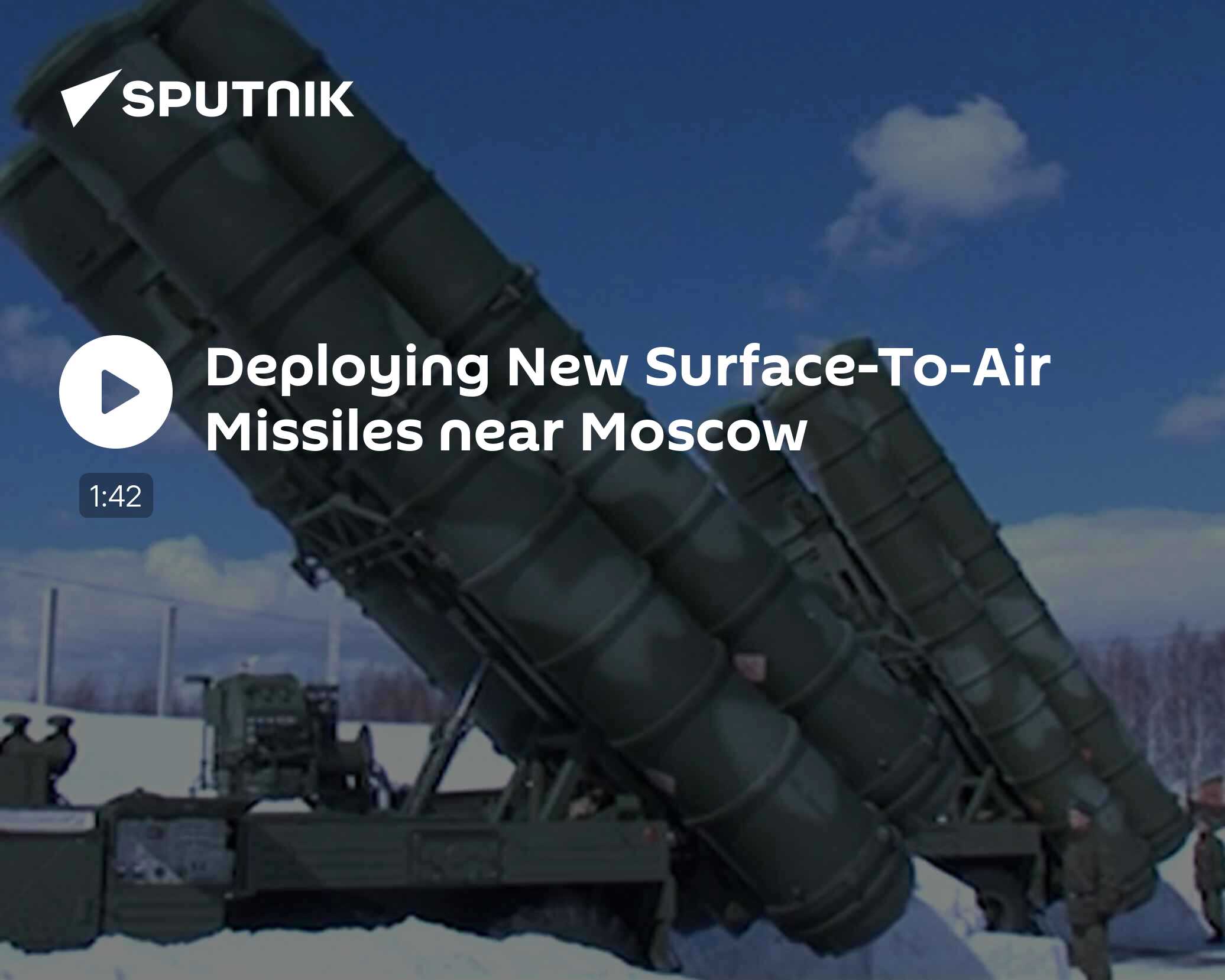 Deploying New Surface-To-Air Missiles near Moscow - 10.04.2012, Sputnik ...