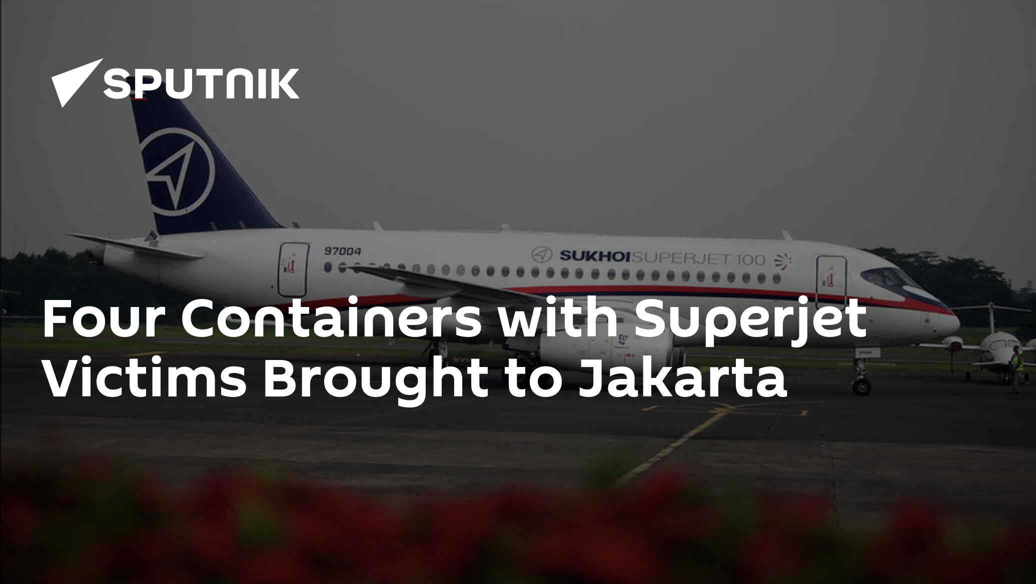 Four Containers with Superjet Victims Brought to Jakarta - 12.05.2012 ...