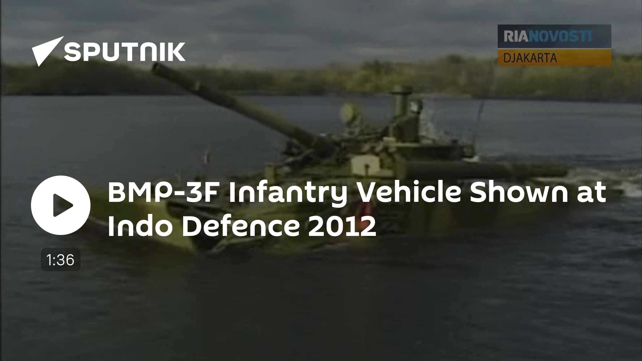 BMP-3F Infantry Vehicle Shown at Indo Defence 2012 - 12.11.2012 ...