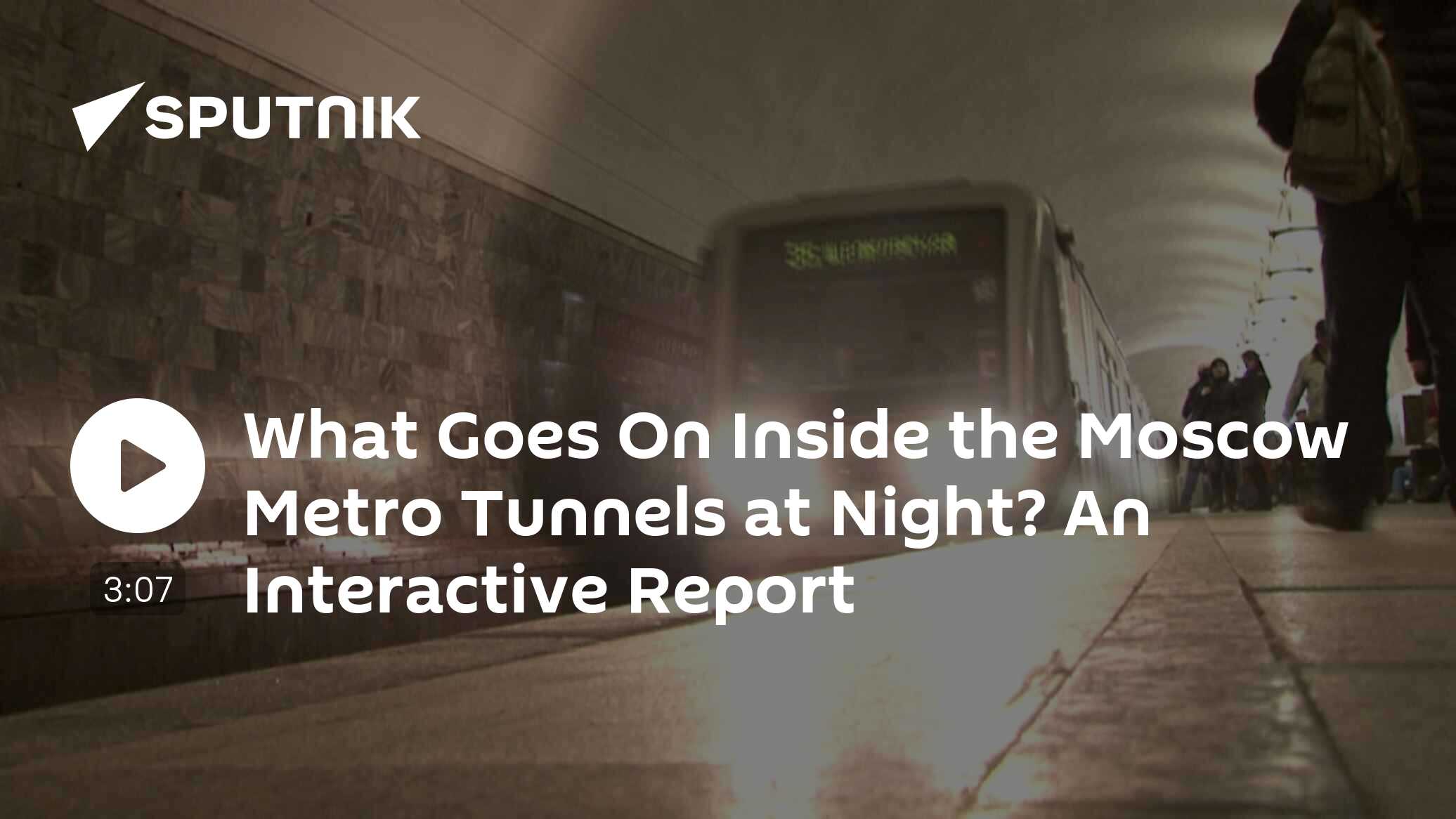 What Goes On Inside the Moscow Metro Tunnels at Night? An Interactive ...