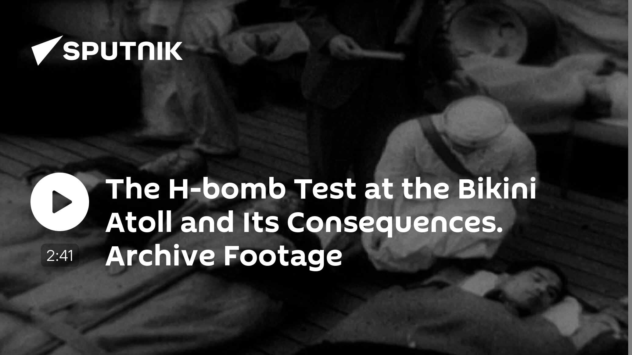 The H-bomb Test at the Bikini Atoll and Its Consequences. Archive ...