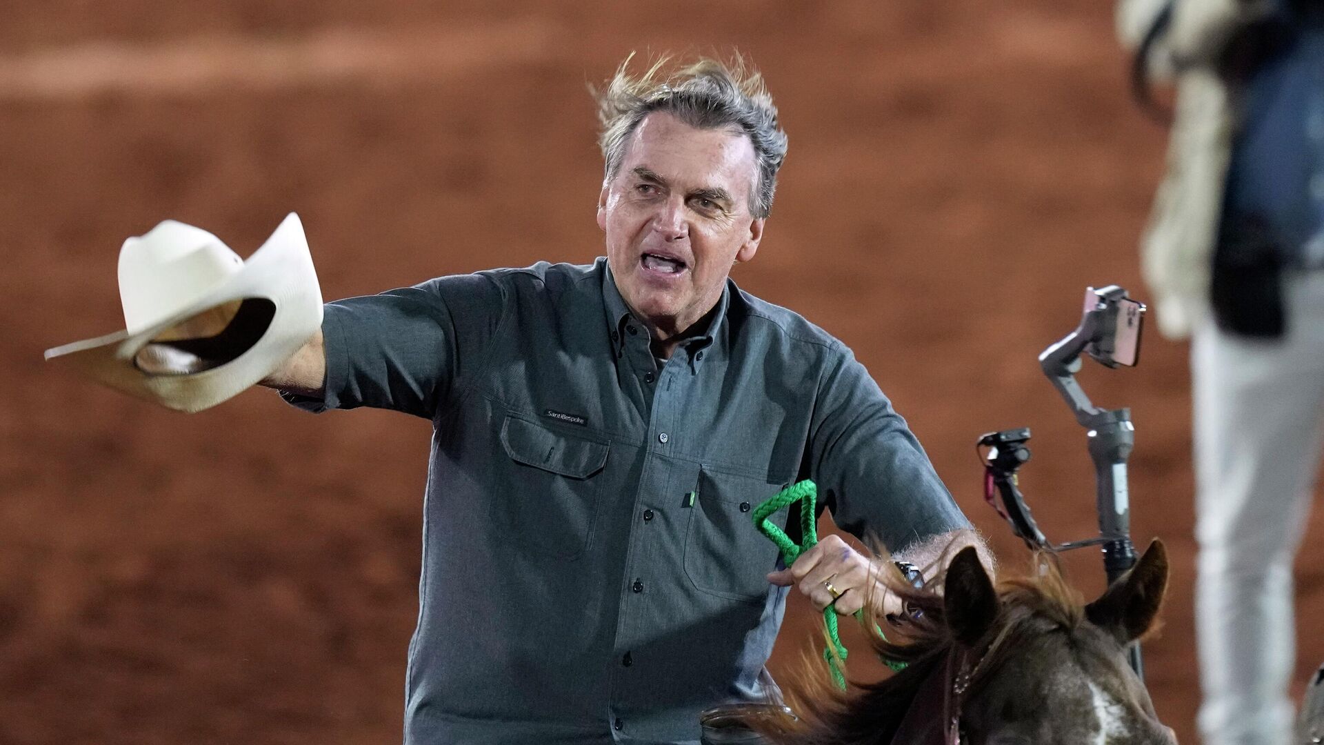 Presidential Approve: Jair Bolsonaro Visits Biggest Brazilian Rodeo in ...