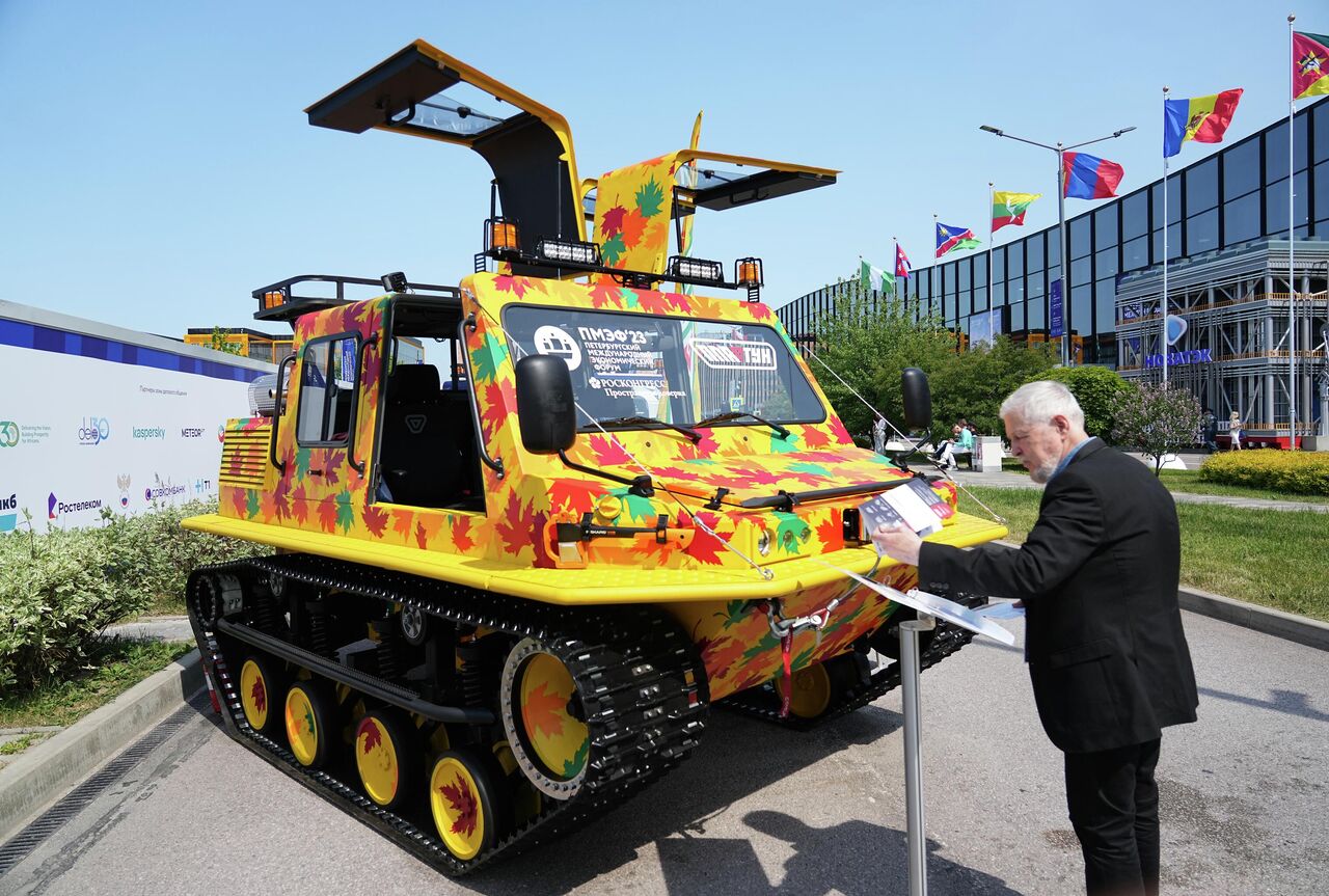 All-Eyes-on ‘Plastun’: Russia Debuts Cutting-Edge All-Terrain Vehicle