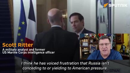 Scott Ritter - today's latest news and major events - Sputnik International