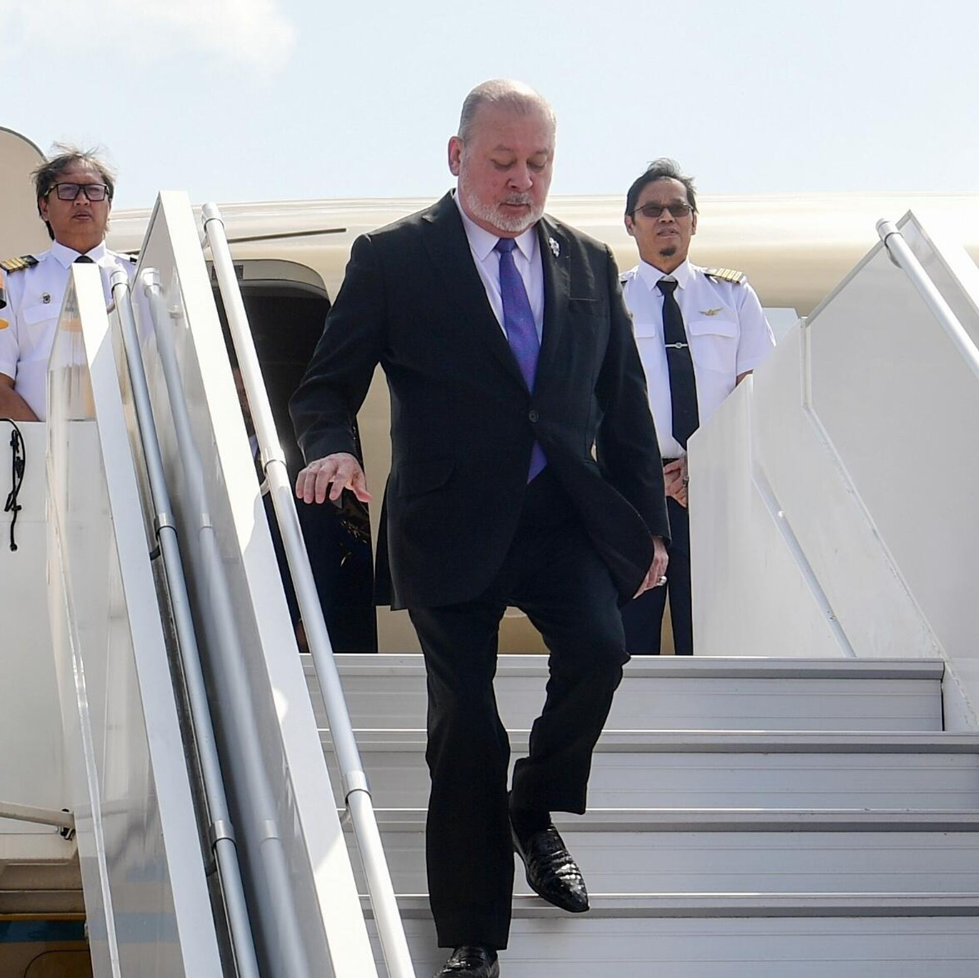 Malaysian King Sultan Ibrahim Arrives in Kazan