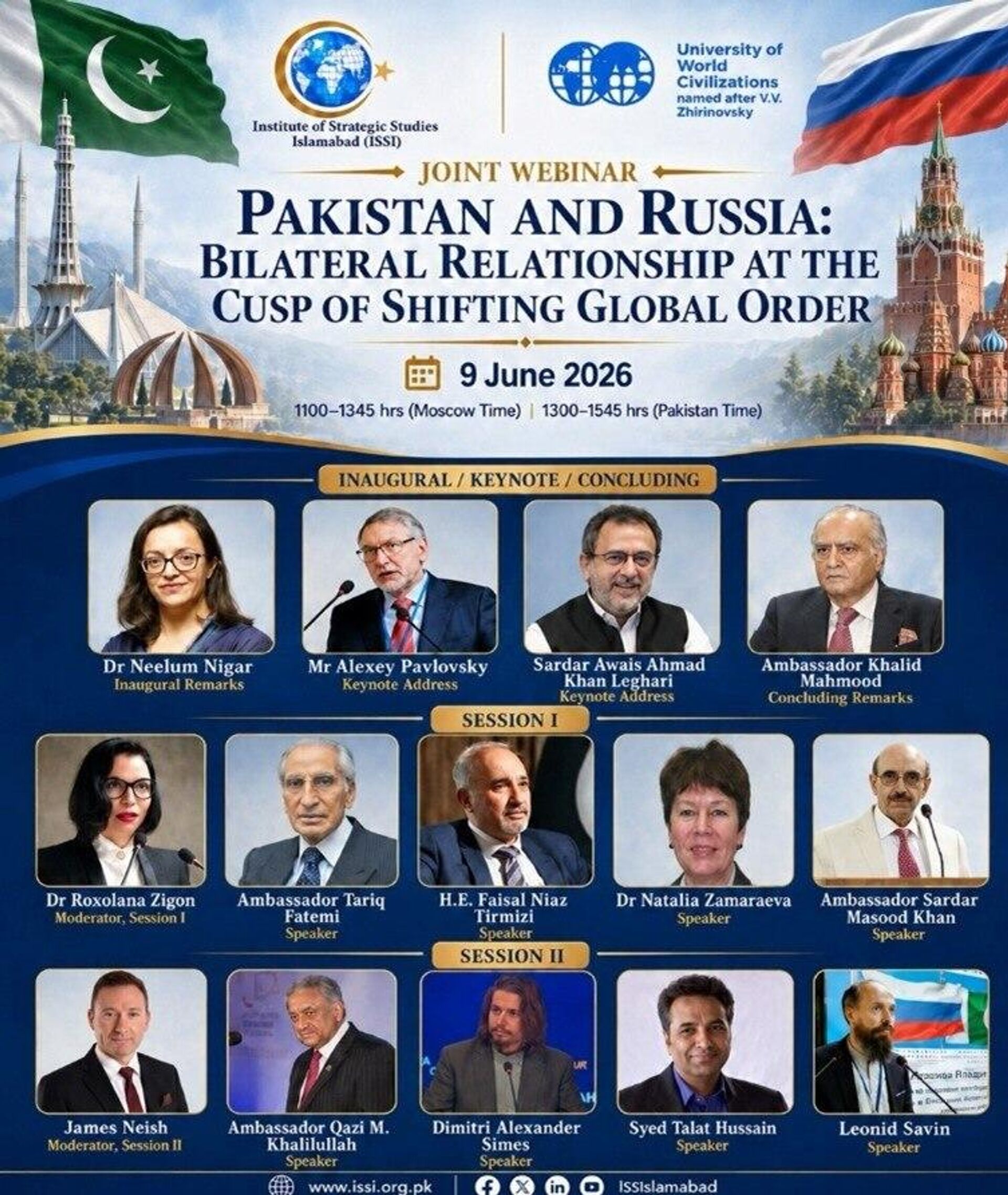 Russia, Pakistan Launch Webinar Series to Boost Cooperation Amid Global ...