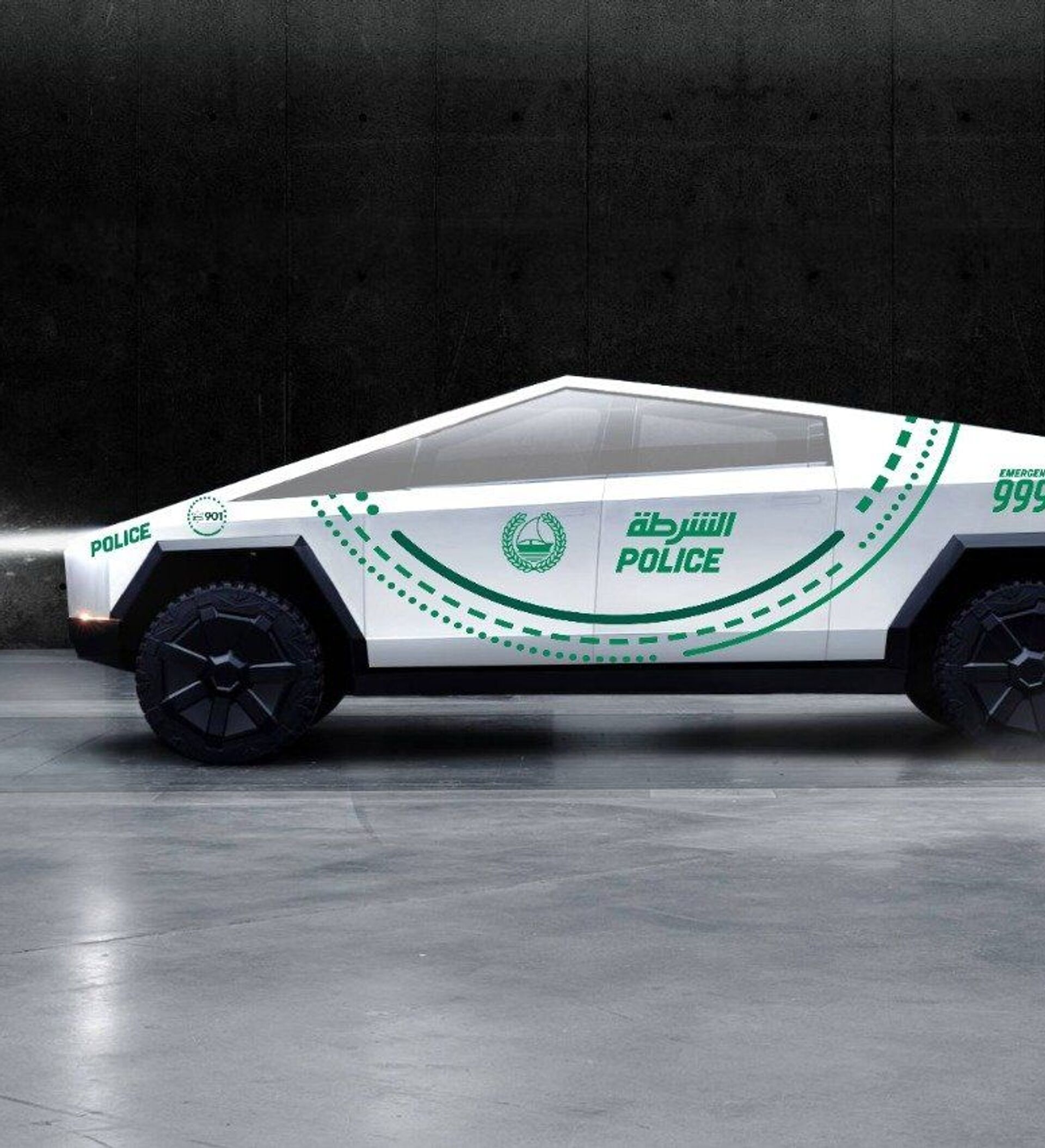 Tesla Cybertruck to Join Dubai Police Luxury Vehicle Fleet