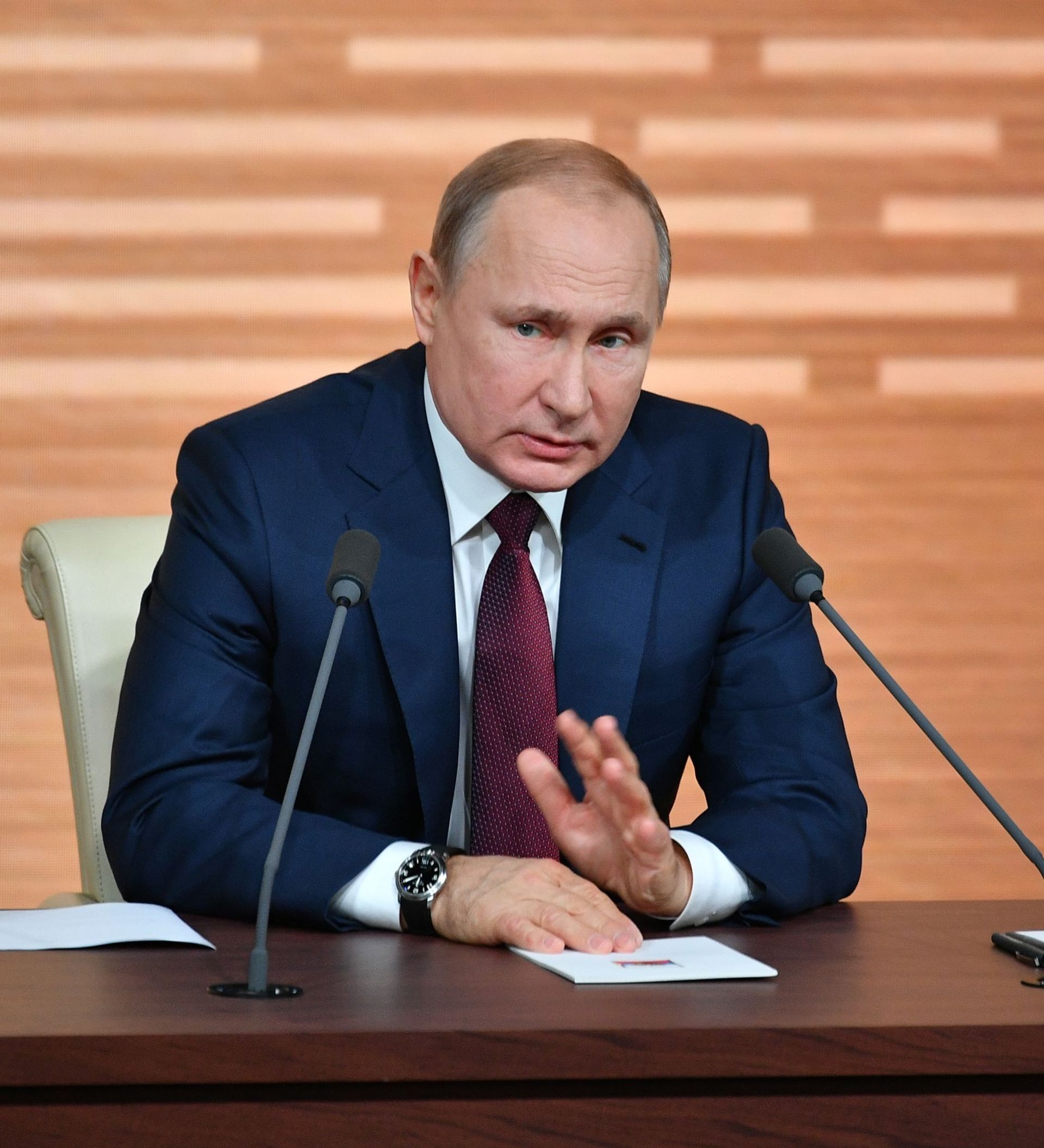 Live Updates: Vladimir Putin Holds Large Annual News Conference in Moscow