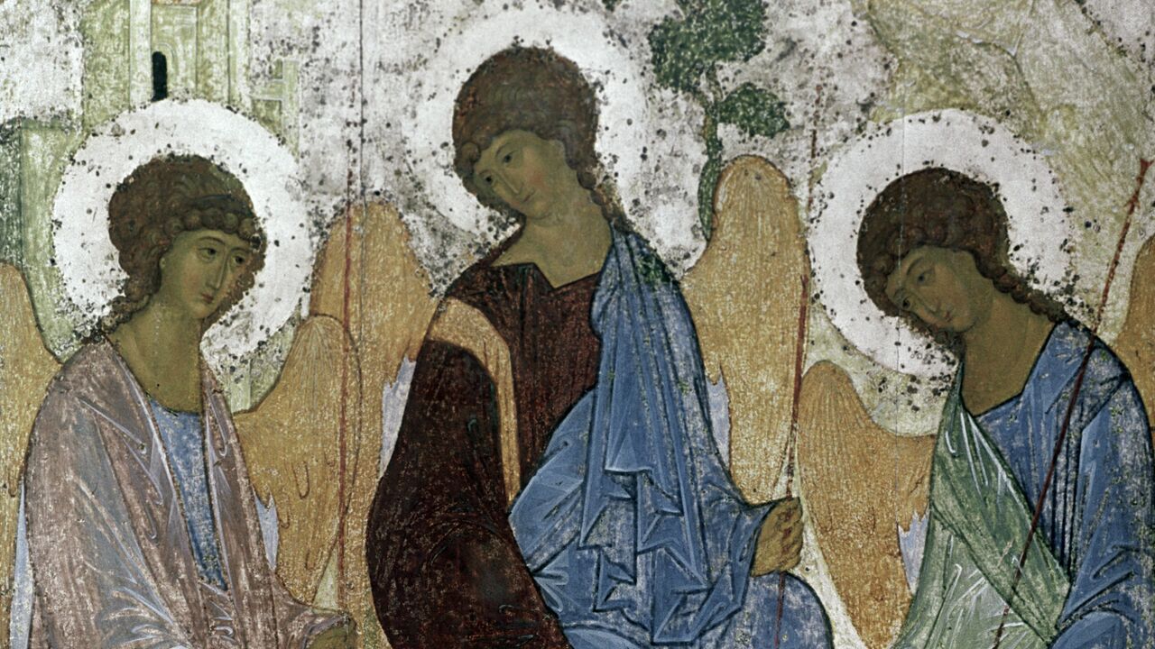 Rublev's 'Trinity' Brought to Christ the Savior Cathedral in Moscow for ...